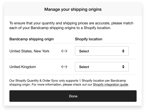 Installing Bandcamp Sync for Shopify – Bandcamp Help Center